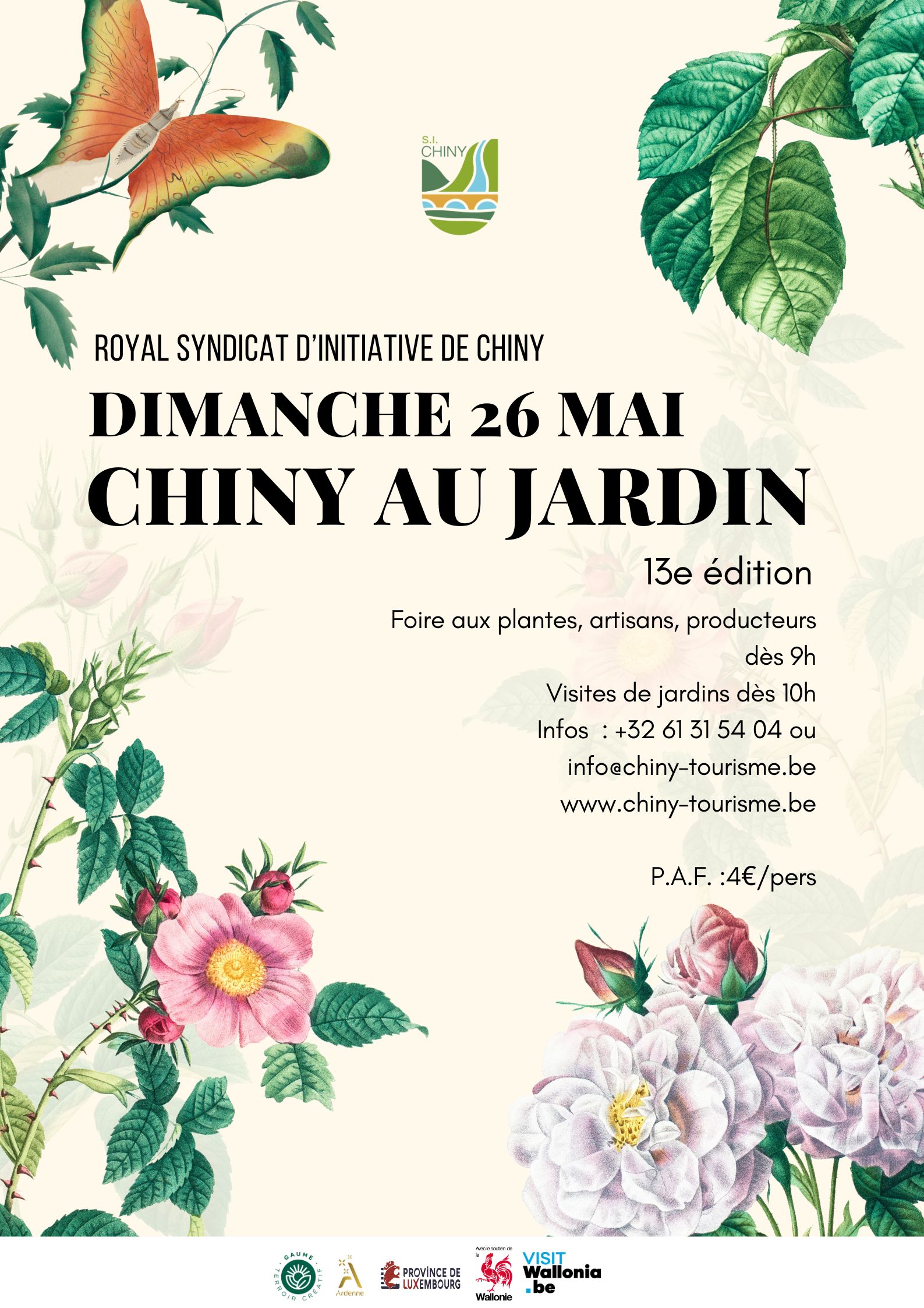 Chiny au Jardin: 13 ème édition - Bureau de Tourisme de Chiny SI